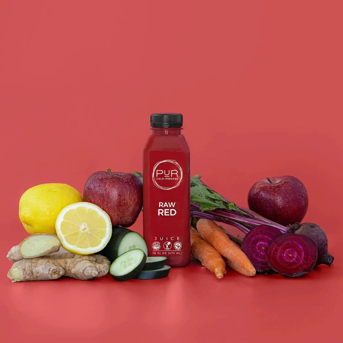 Raw Red Cold-Pressed Juice